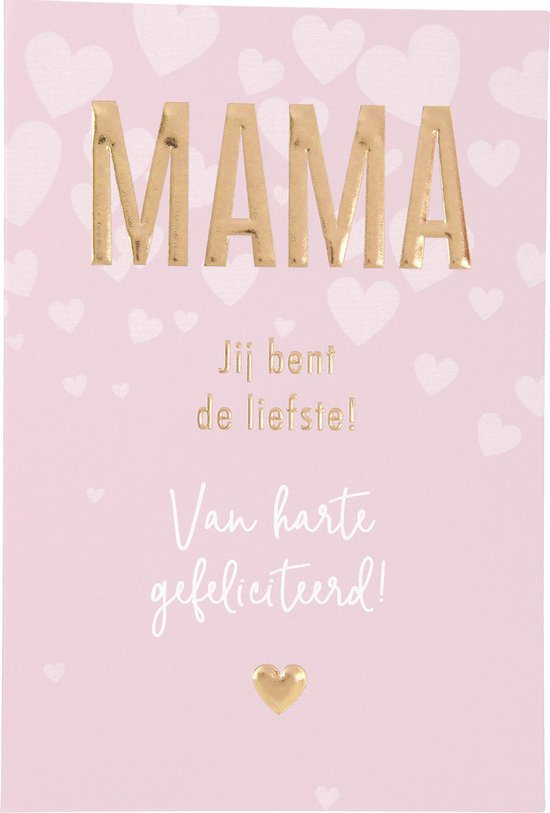 Cijferkaarten - De mooiste Leetijd - Verjaardagskaart MAMA Jij bent de ...