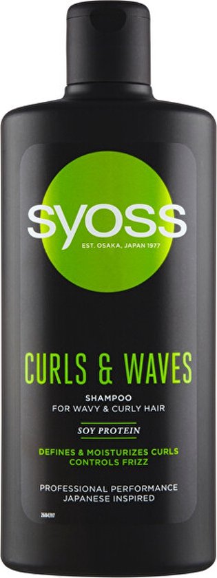 Syoss - Curls & Waves Shampoo - Shampoo For Curly And Wavy Hair | bol
