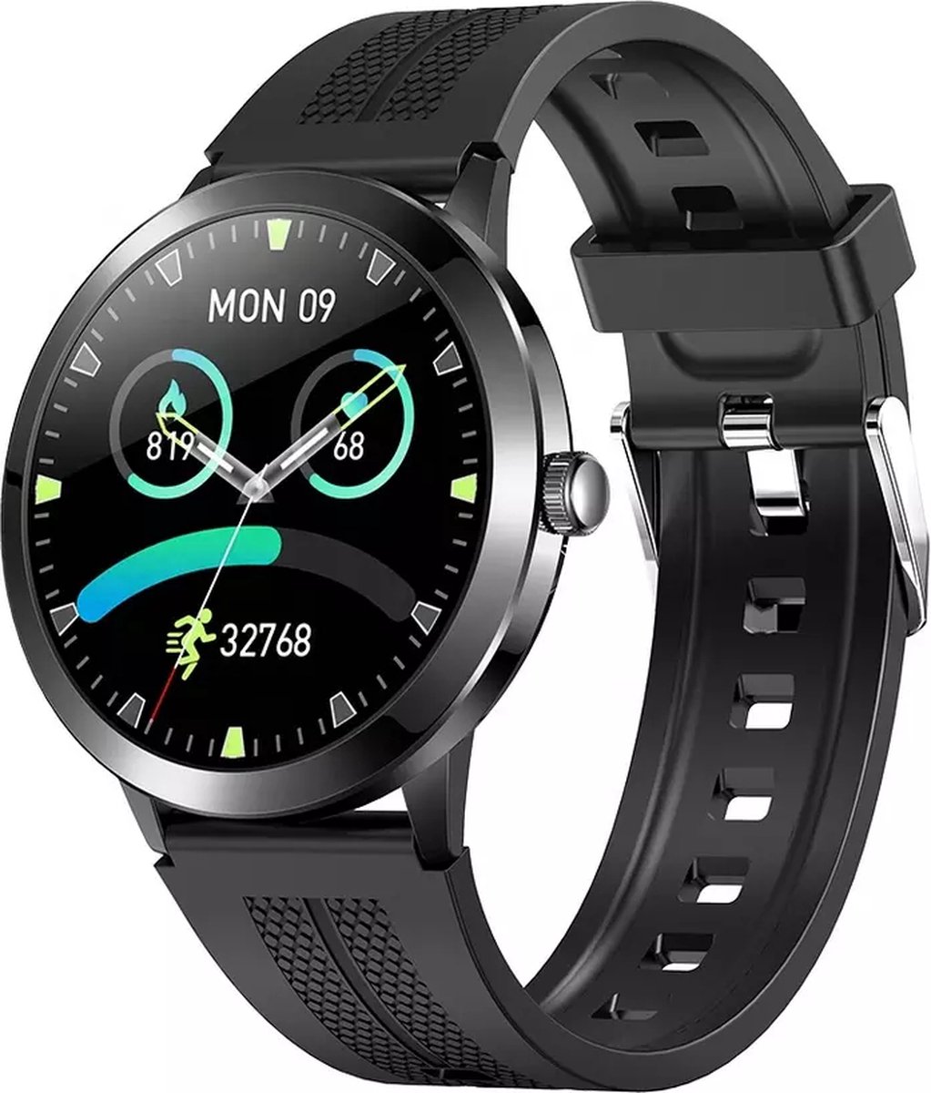 ANPRA P1 Pro Smartwatch - Zwart - Dames - Heren - Elegante Smartwatch ...