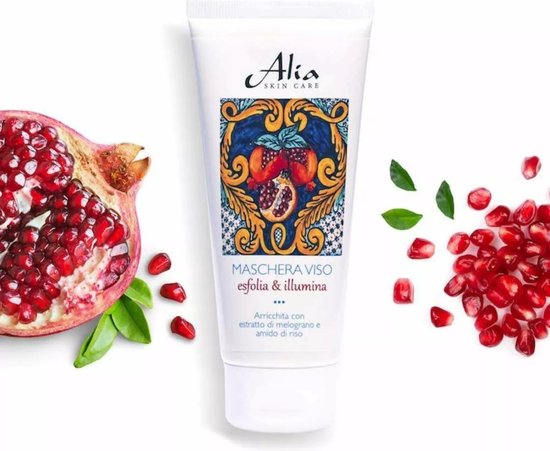 Alia Skin Care - Exfoliate & Illuminate Gezichtsmasker met Siciliaanse ...
