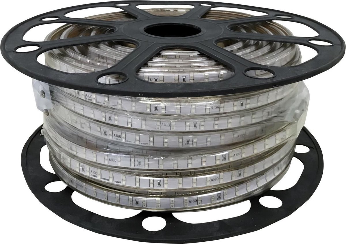 LED Strip Blauw - 20 Meter aan één stuk - 180 LED's per meter - Met Wi ...