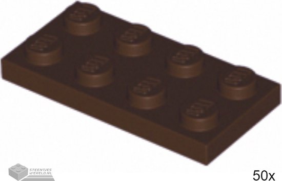 LEGO 3020 Donkerbruin 50 stuks | bol.com