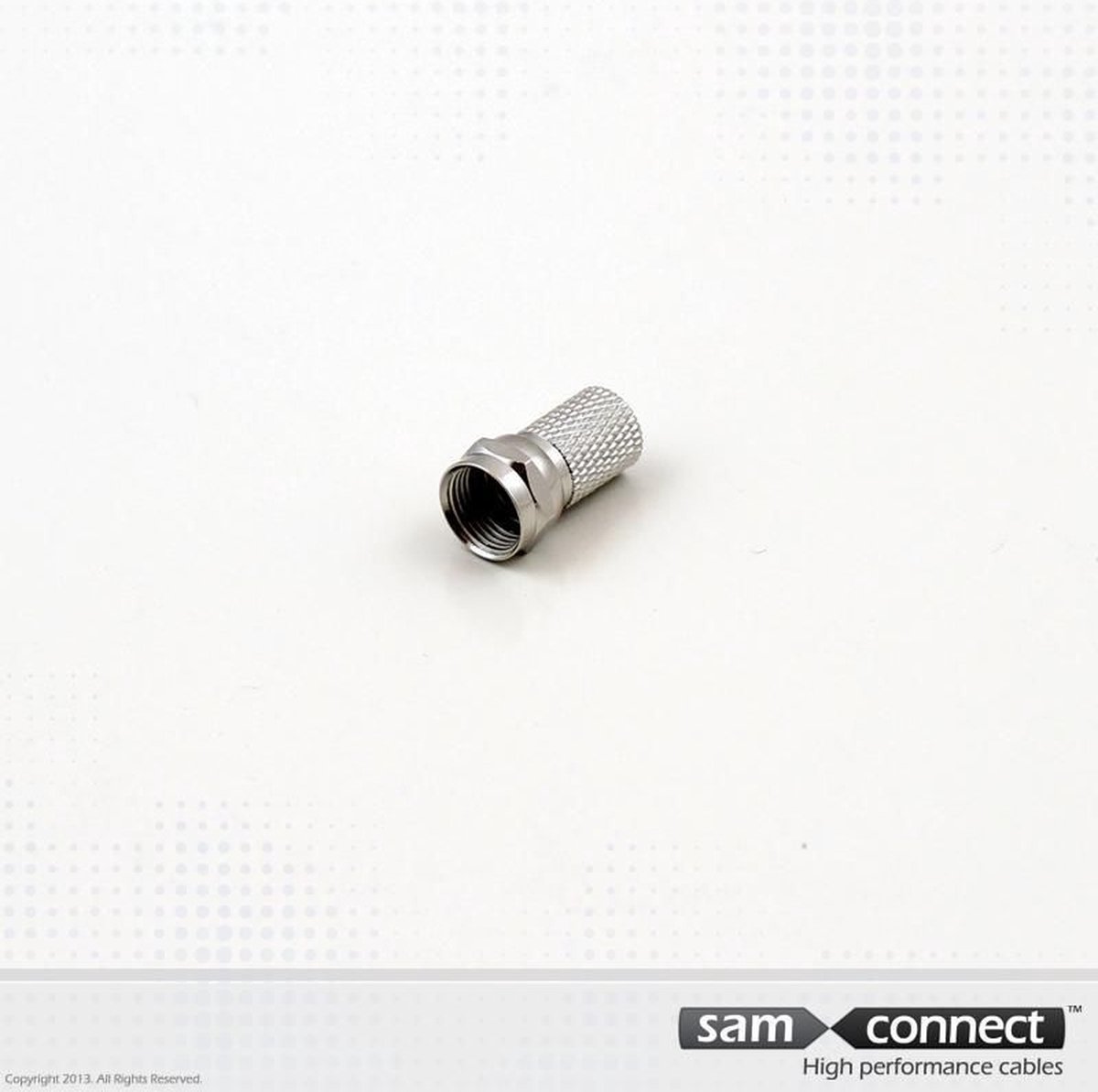 F-connector voor RG 59, twist-on, set 10 stuks | Signaalkabel | sam ...