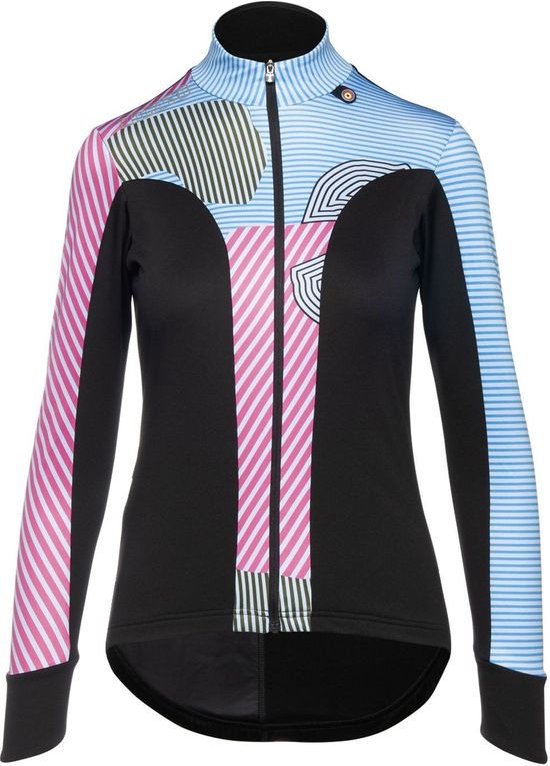 Bioracer Woman Tempest Light Jacket Subli Kontur Pink/Blue Maat XL | bol