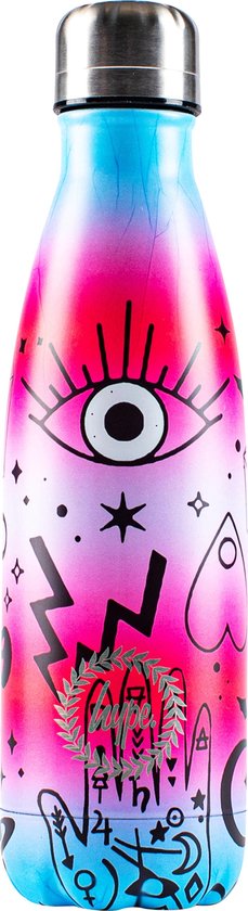 Fade Icons - Drinkfles - RVS drinkfles - waterfles - RVS waterfles | bol