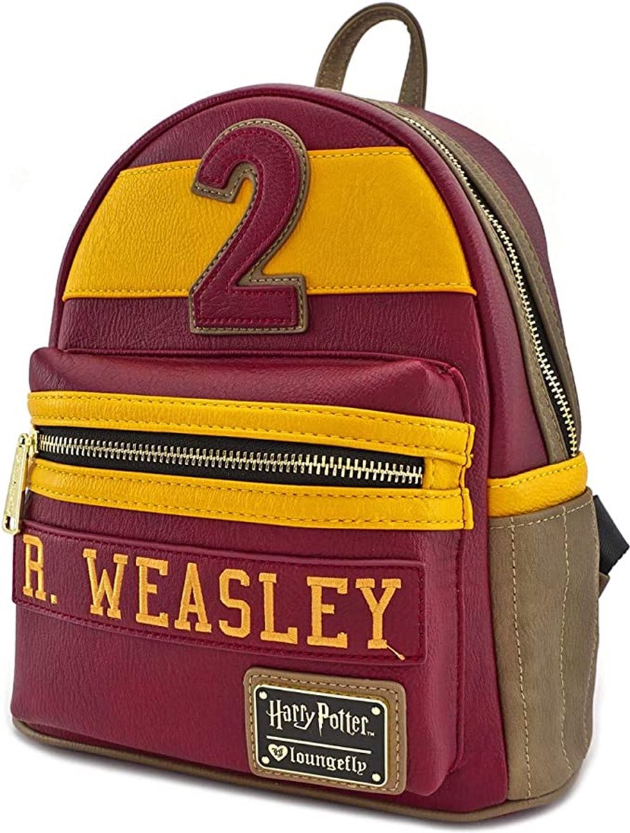 Harry Potter Loungefly Backpack Ron Weasley Quidditch Uniform | bol.com