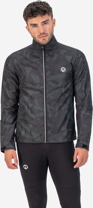 Rogelli Camo Hardloopjack - Heren - Legergroen - Maat M | bol.com