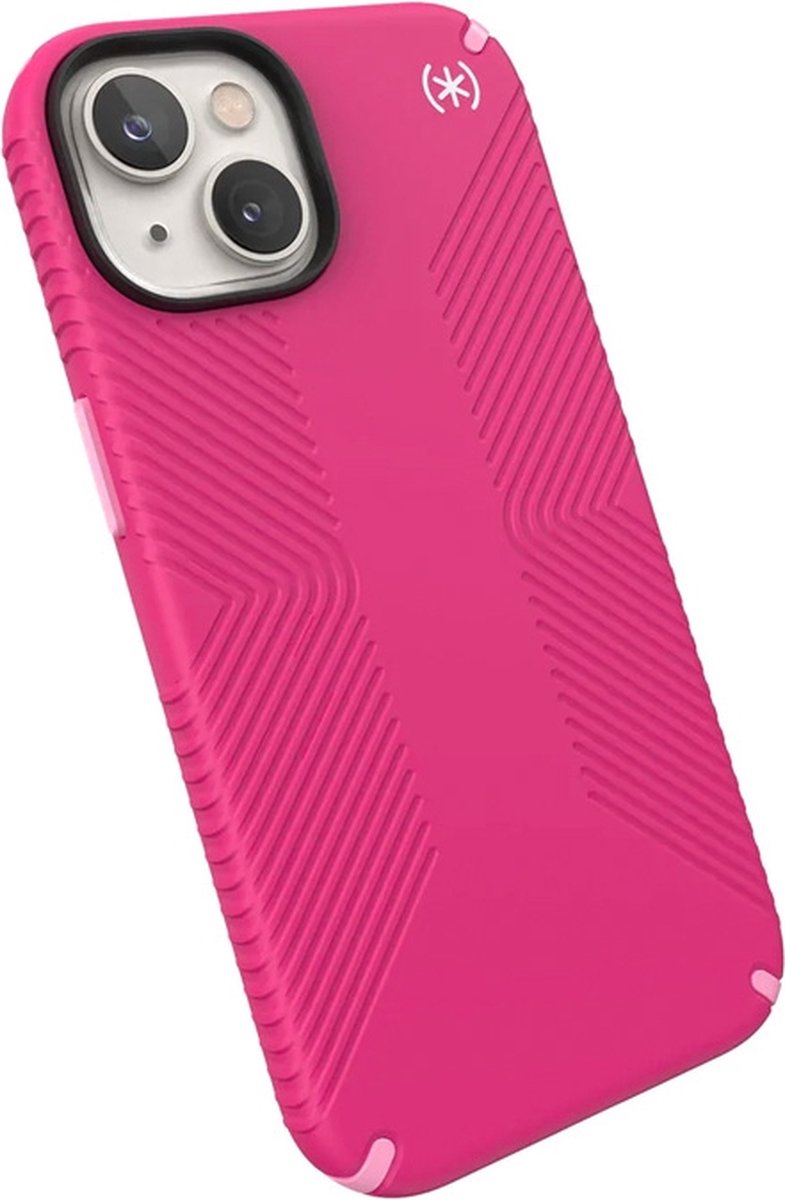 Speck Presidio2 Grip Apple iPhone 14 Digital Pink - with Microban | bol.com