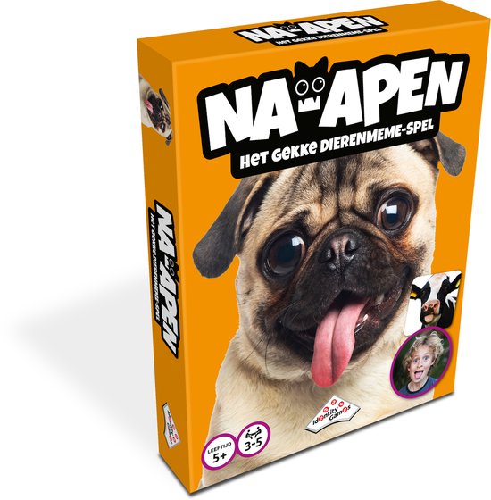 Na-Apen Spel - Gekke Dieren Meme Nadoen | bol
