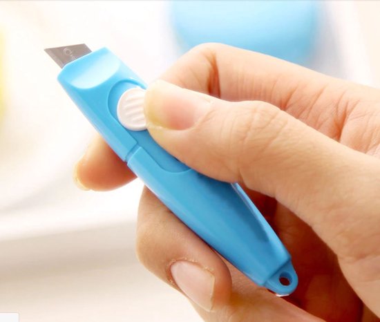 mini Snijmesje dozenopener sleutelhanger | bol