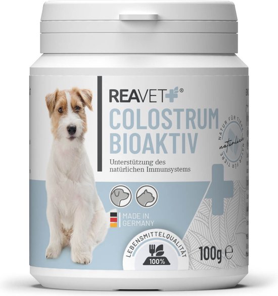 ReaVET - Colostrum Bioactief voor Honden & Katten - Ondersteunt het ...