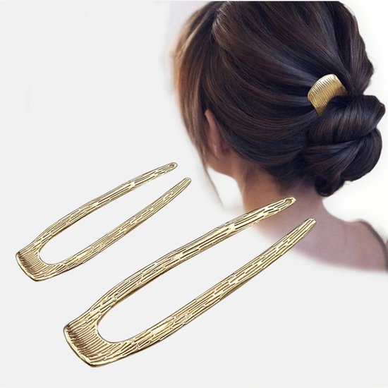 Hairpin Easy luxe set 2 stuks voor een perfect opsteekkapsel ...
