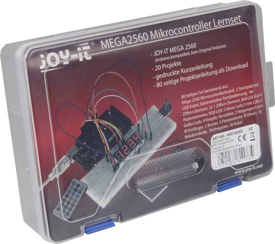 Joy-it ard-set01 Arduino Mega2560 Elektronikset Leerpakket | bol