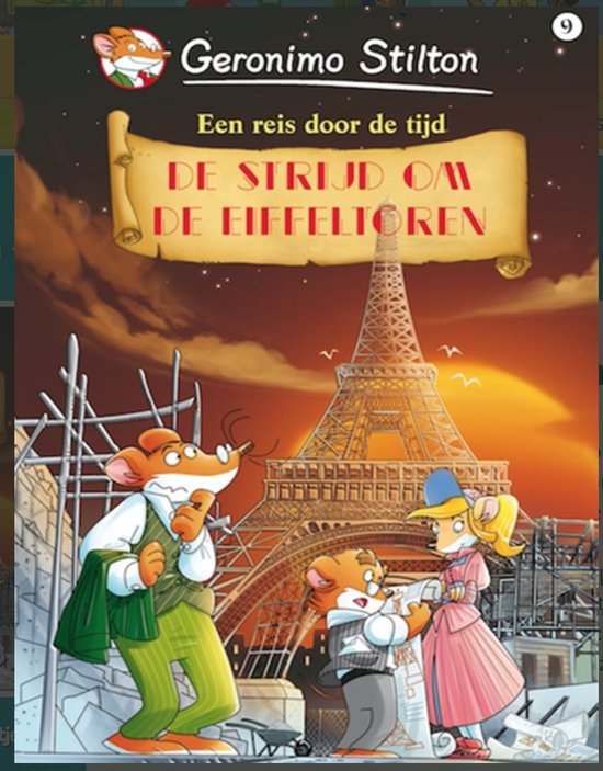 Geronimo Stilton strip - De strijd om de Eiffeltoren, Geronimo Stilton ...