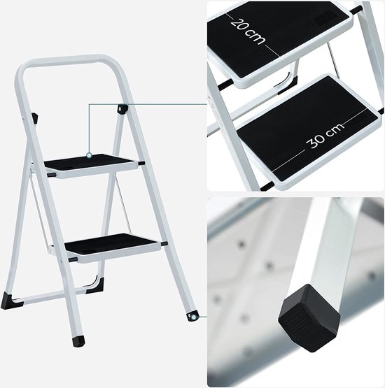 Huishoudtrap – small ladder – kitchen step – household step – mini ...