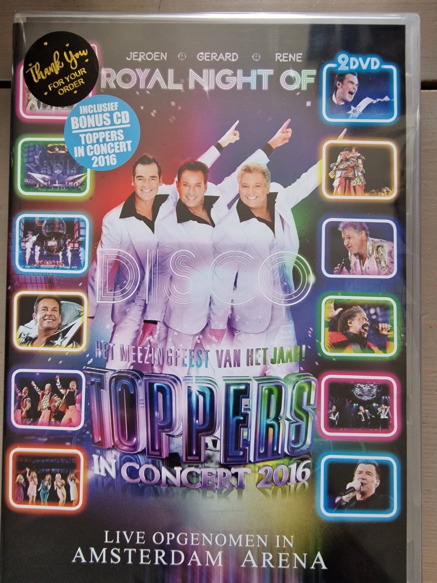 Toppers - Toppers In Concert 2016 - Royal Night Of Disco (CD + DVD ...