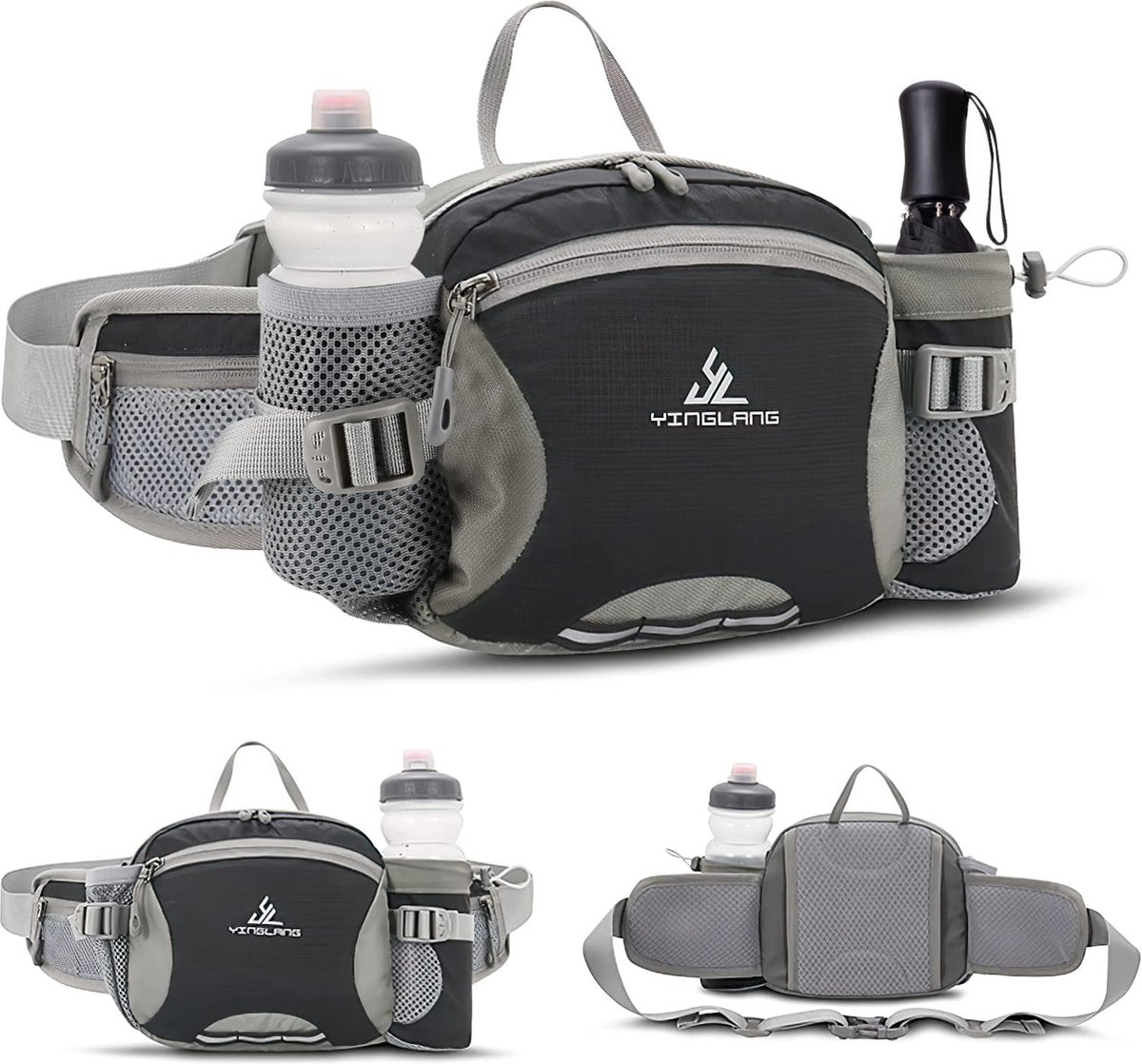 Heuptas wandelen - luxe dames heren wandelen tas - reisheuptas ...