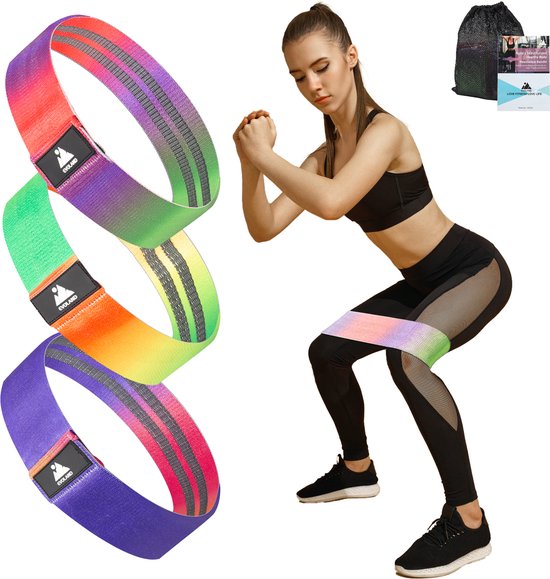 EVOLAND - Weerstandsbanden - Booty Band - Resistance band - Drie ...