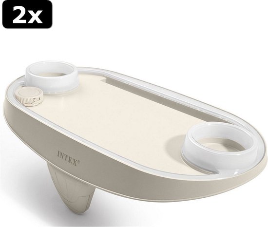 2x Intex 28520 Spa Tray met LED Licht | bol.com