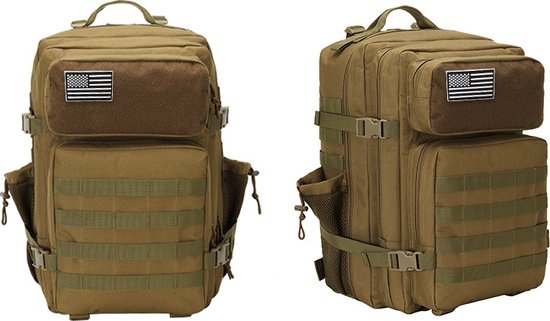 Stevige Tactische Rugzak- Militaire Rugzak Wandelrugzak - Militaire ...