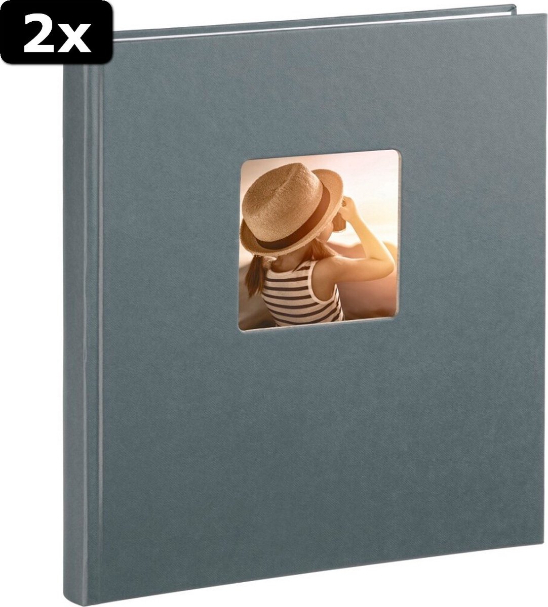 2x Hama Livre Album Fine Art 29 X 32 Cm 50 Pages Witte Grijs | bol.com