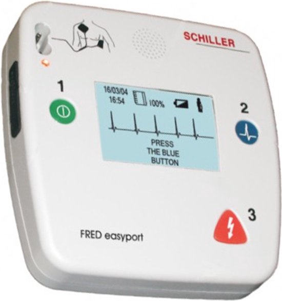 Schiller FRED Easyport - AED / Defibrillator - Zeer compacte & lichte ...