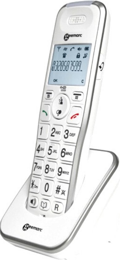 GEEMARC AmpliDECT 295 Combi - Combinatie van vaste telefoon met Antwoordapparaat en... | bol