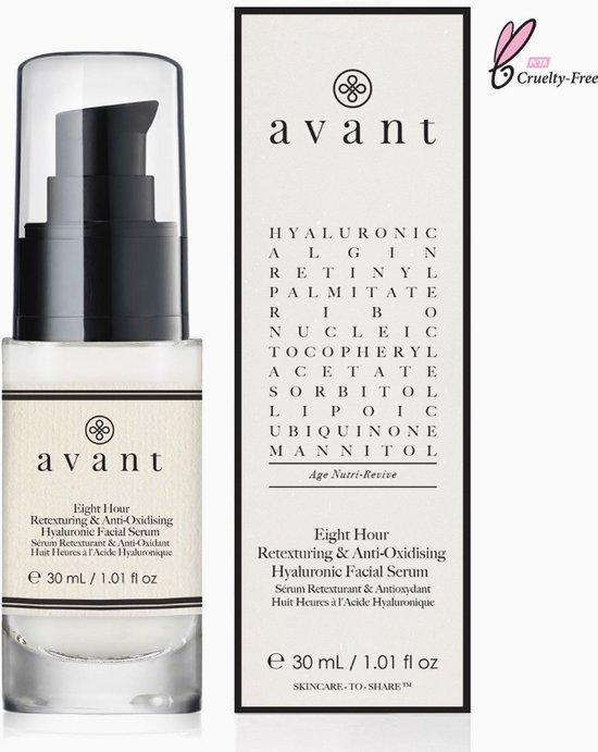 Avant Age Nutri-Revive Eight Hour Sérum Visage Hyaluronique Retexturant et Anti-Oxydant | bol.com