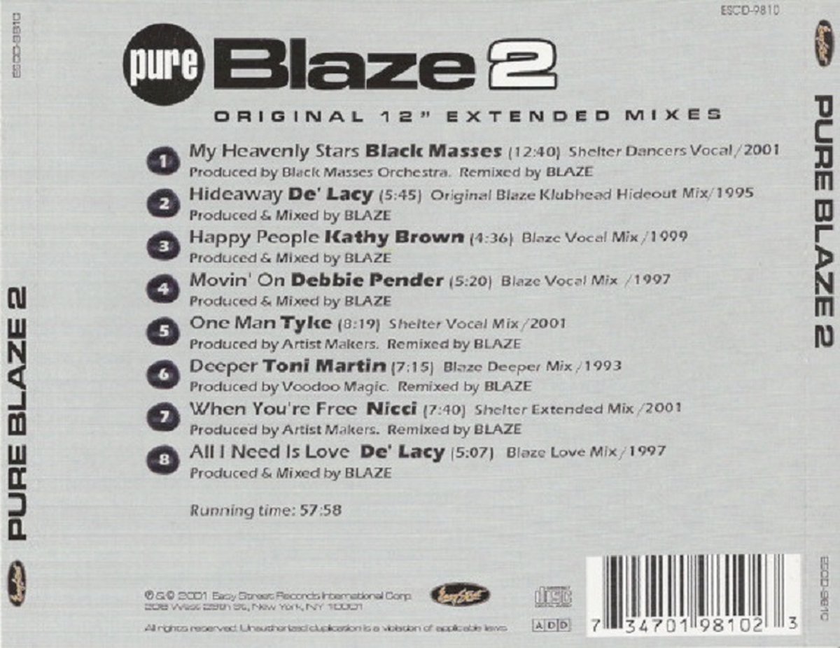 Pure Blaze Vol.2, Various | CD (album) | Muziek | bol.com
