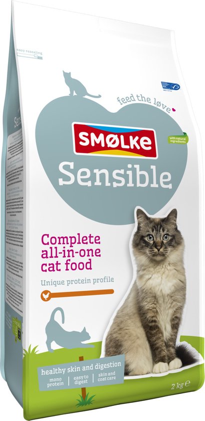 Smolke Kattenvoer Sensible 2 kg | bol.com