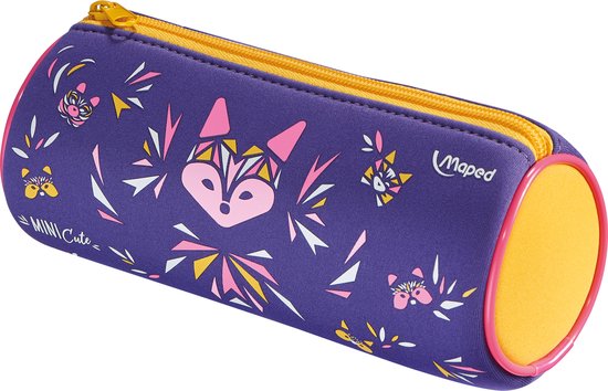 Maped Mini Cute kids etui leeg - roze | bol