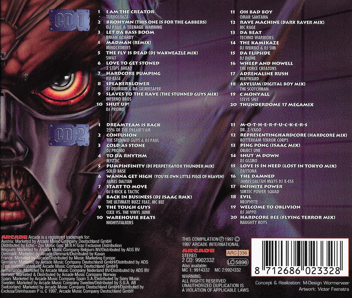 Thunderdome XVIII, Various | CD (album) | Muziek | bol.com