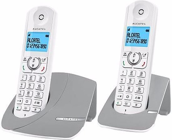Alcatel - F380 - Dect Telefoon - Twinset - Huistelefoon - 2 handsets | bol