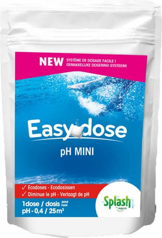 Splash - pH Mini, Easy Dose Pods - pH-verlager - 750 g | bol
