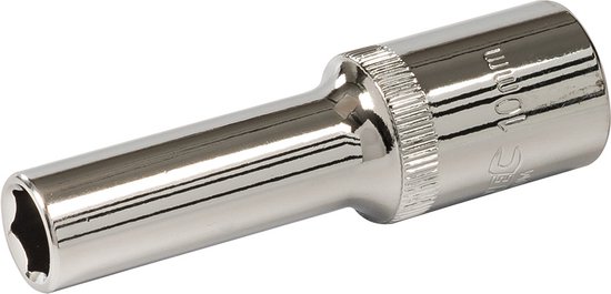 Silverline Diepe zeskantige 1/2 metrische dop 10 mm | bol