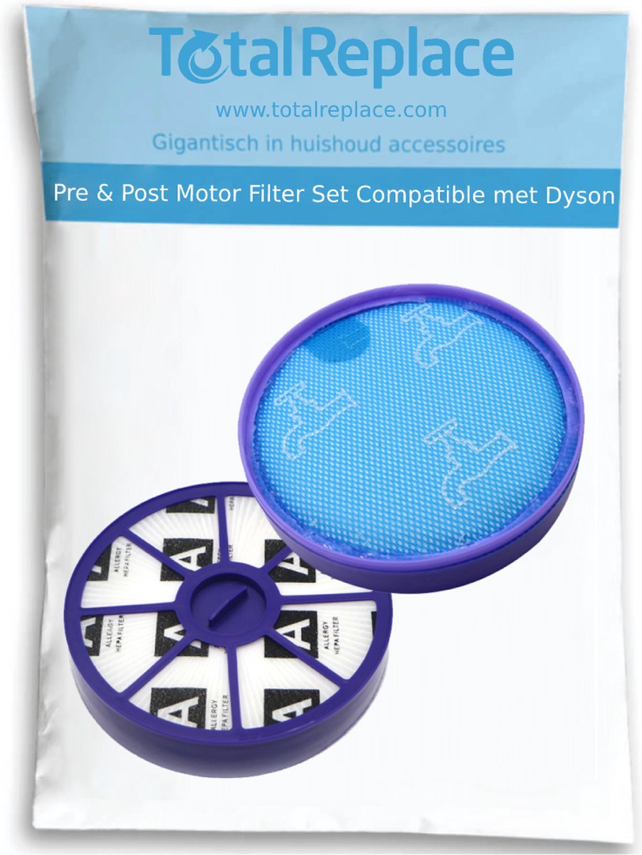 Filter Set HEPA & Motor filter Compatible met Stofzuiger Dyson DC19 ...