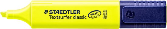 STAEDTLER Textsurfer classic tekstmarker - set 4 st | bol.com