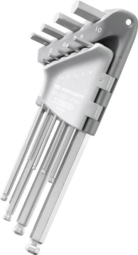 Facom 83SHST.JP9A Haakse schroevendraaierset Inbus 9-delig ...