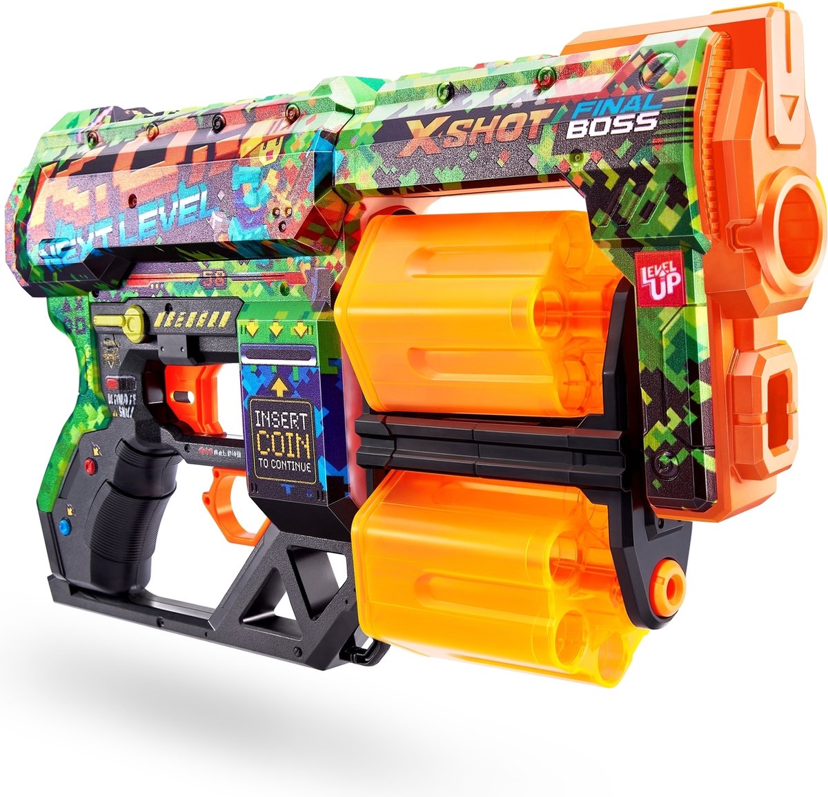 ZURU X-Shot - Skins Dread - Speelgoedpistool - Inclusief 12 X-Shot pijltjes - Groen | bol.com
