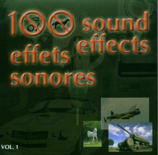 100 Sound Effects Vol.1, Sound Effects | CD (album) | Muziek | bol