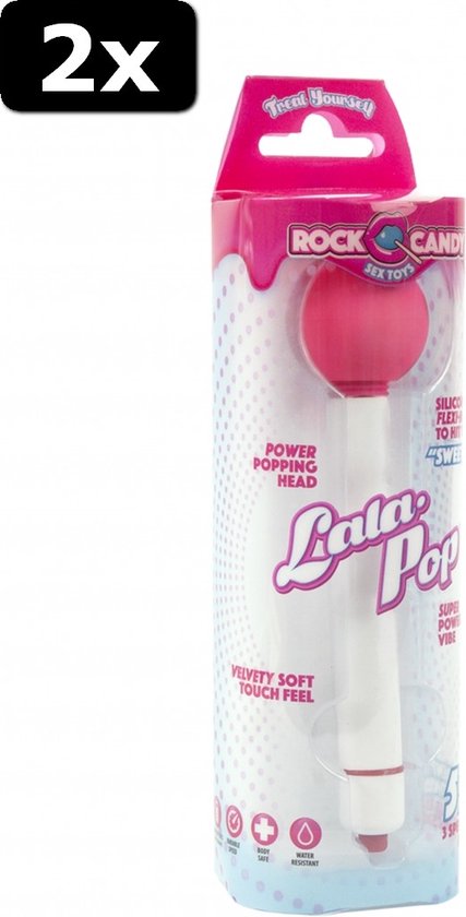 2x Lala Pop Pink 8019