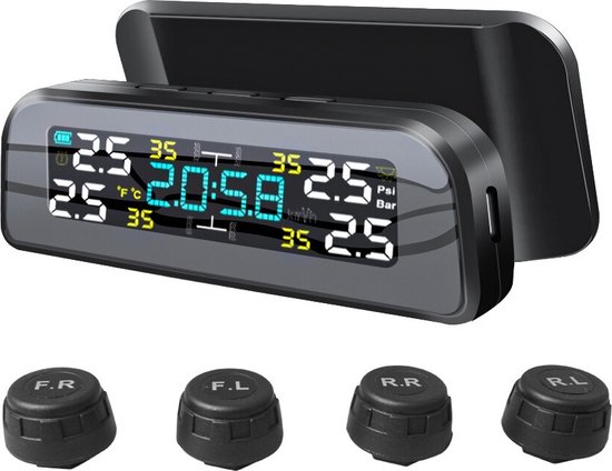 Weel® Bandenspanning Alarm - Bandenspanning Sensor ...