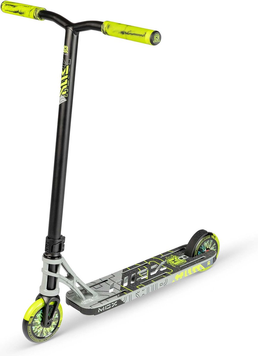 MGP MGX Pro Stuntstep in Grijs en Groen | bol.com