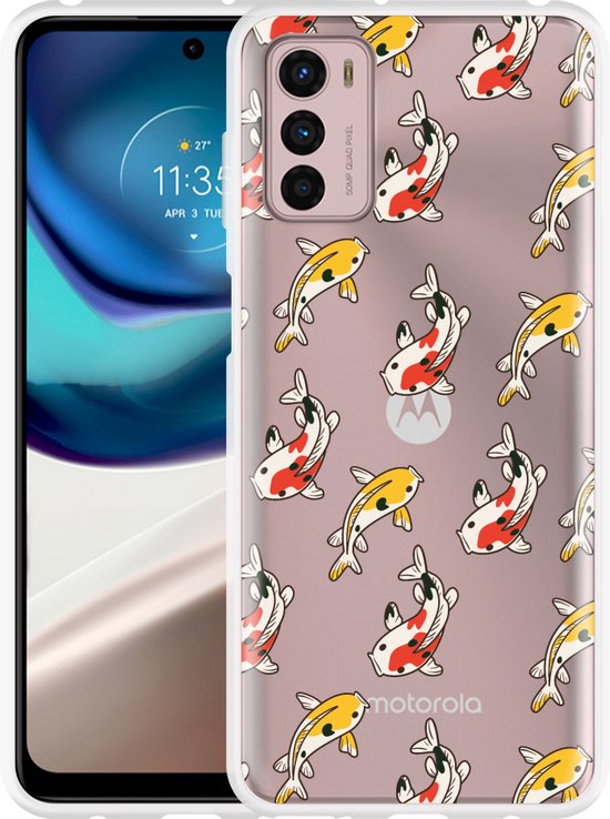 Motorola Moto G42 Hoesje Koi Fish - Designed by Cazy | bol