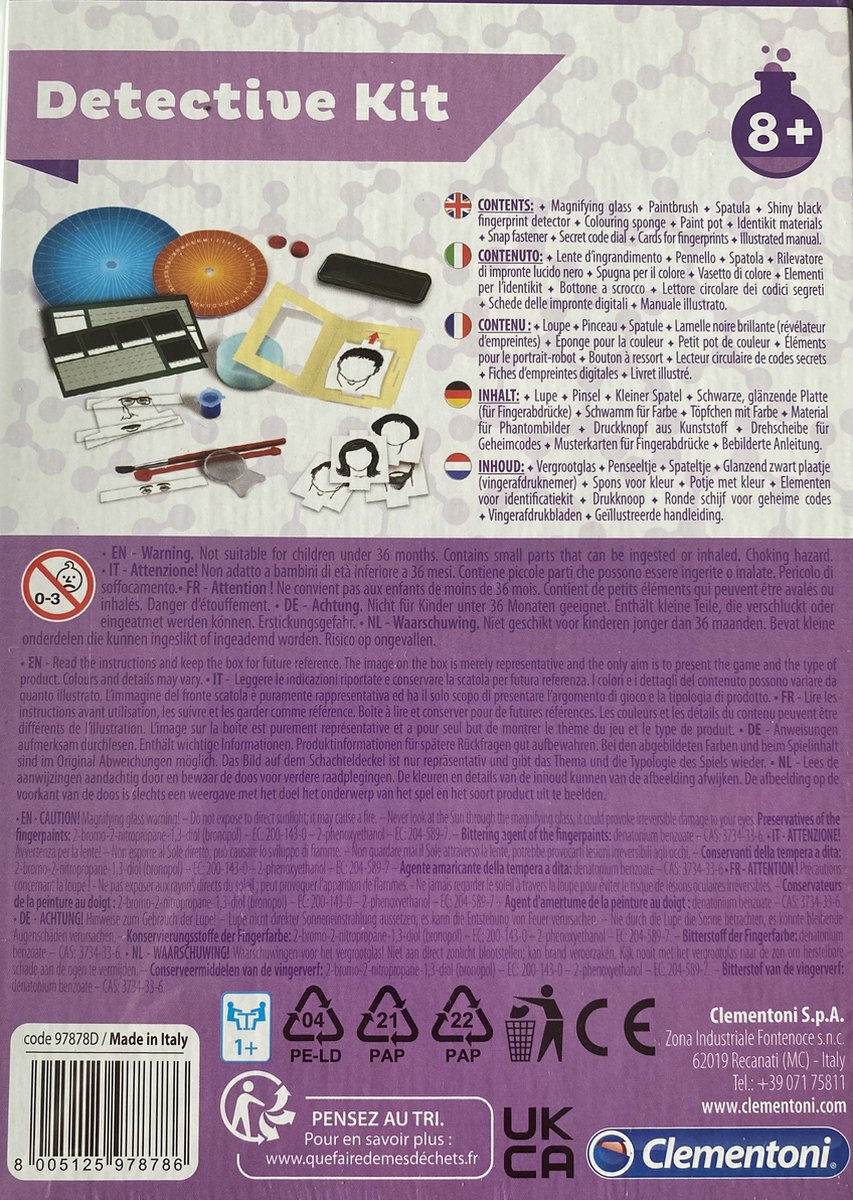 Detective Kit Clementoni | bol