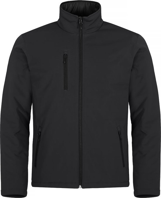 Clique Padded Softshell Jas / Maat M / Zwart | bol.com