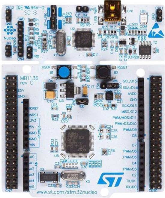 STMicroelectronics Developmentboard NUCLEO-F401RE STM32 F4 Series | bol.com