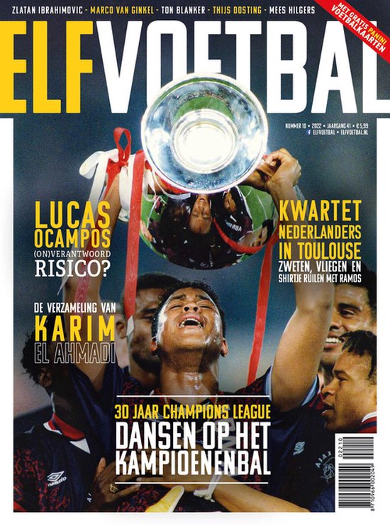 ELF Voetbal Magazine NR 10 2022 - 30 jaar Champions League | bol