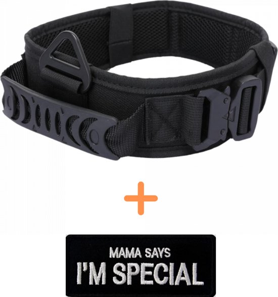 Always Prepared © Pro K9 Halsband + Mama says i’m special patch - Hals 45-75 CM -... | bol.com