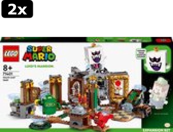 2x LEGO Super Mario Uitbreidingsset Verstoppertje in Luigi's Mansion ...